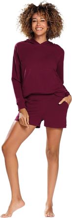 DKaren Jogginganzug Damen set Baumwolle Koko - Damen Jogginganzug Damen Trainingsanzug - Jogginganzug Damen Große Größen - Damen Jogginganzug Set Trainingsan