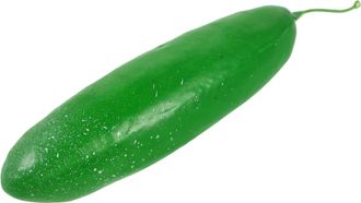 Luxshiny K&uuml;nstliche Gr&uuml;ne Gurke Aus Kunststoff Simulation Gem&uuml;se Requisit F&uuml;r K&uuml;chen Und Partydekoration Lebensecht Gef&auml;lschtes Gem&uuml;semodell