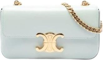 Celine Sac bandouli&egrave;re vintage Pre-owned - Femme - Pre-owned - Vert - Taille: ONE Size