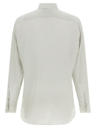 Tom Ford Diamond-Print Silk Crepe Shirt