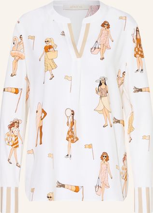 Herzen&rsquo;s Angelegenheit Herzens Blusenshirt Mit Seide weiss
