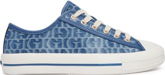 Guess Sneakers aus Stoff Guess FLTC3Y FAL12 Blau