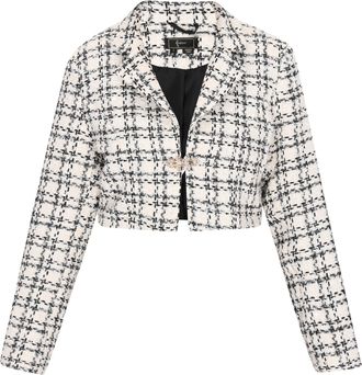 Faina Jacke Frauen wei&szlig;-schwarz