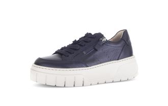 Gabor Damen Low-Top Sneaker, Frauen Sneaker,Pflege-leicht,qualitaet,Respira,robust,rustikal,sensitiv,stabil,Tritt-fest,Nightblue,42.5 EU / 8.5 UK