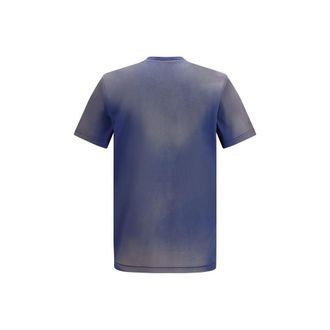 Moschino Mens Blue Cotton T-Shirt