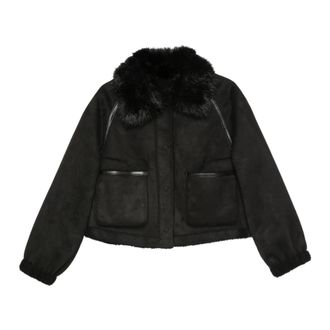 Betta Corradi Cropped Jacket - - Jackets - Damen - Schwarzk - XS