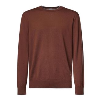 Eleventy Rundhals-Strickware - - Knitwear - Herren - Braun - L