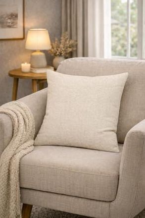 Home Wohnideen Kissenh&uuml;lle Lucio mit verdecktem Rei&szlig;verschluss