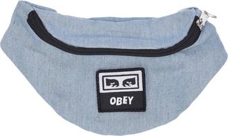 Obey Denim Hip Bag mit Oben Tasche - - Bags - Herren - Blau - ONE SIZE