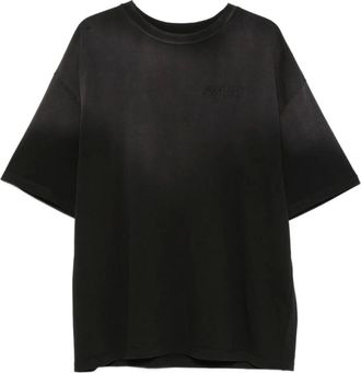 Amiri Homme, Tops, Noir, Taille: 2XL Bandana Patch Oversized Tee