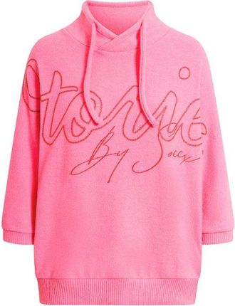 soccx Rundhalspullover aus Flauschstrick