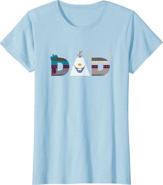 Disney Frozen Olaf Sven Kristoff Fathers Day Birthday Dad T-Shirt