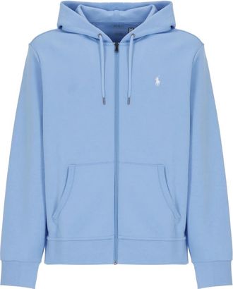 Ralph Lauren Homme, Sweatshirts et sweats &agrave; capuche, Bleu, Taille: M Double-Knit Full-Zip Sweat &agrave; capuche