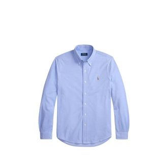 Polo Ralph Lauren Chemise slim &agrave; logo brod&eacute; en coton