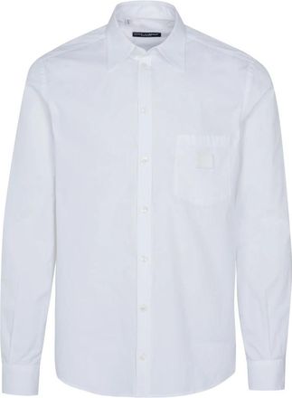 Dolce & Gabbana Casual Hemden - - Shirts - Herren - Wei&szlig; - L