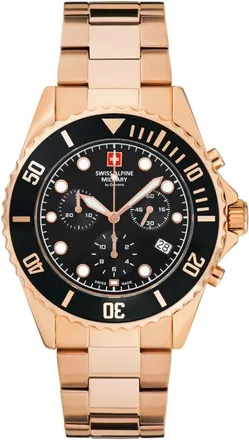 Swiss Alpine Military 7053.9167 Chronograph - - Accessories - Herren - Rosa - ONE SIZE