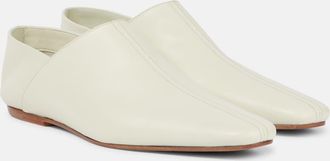 Dries Van Noten Chaussures slip-on en cuir