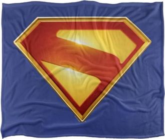 DC Comics Superman 2025 New Logo Color Silky Touch Super Soft Throw Blanket 152 X 127 cm