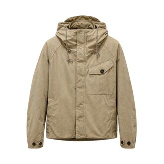 Ten c Cardinal Anorak - Homme - Vestes - Beige - Taille: L