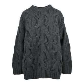Bottega Veneta Rundhals-Pullover - - Knitwear - Damen - Grau - XS