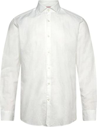 HUGO BOSS Homme, Chemises, Blanc, Taille: M Kason Shirt