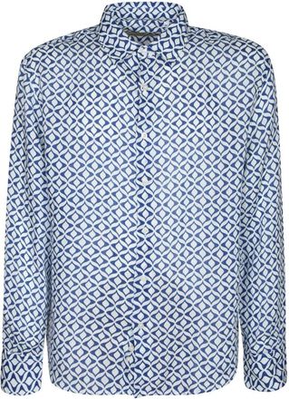 Peninsula Homme, Chemises, Bleu, Taille: XL Casual Chemises