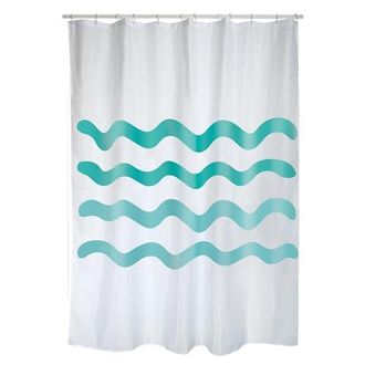 MSV Polyester Vorhang A&iuml;noa 180 x 200 cm Ideal Dekoration Ihres Innenraums, perfekt f&uuml;r Wohnzimmer, Schlafzimmer oder B&uuml;ro, leicht zu installieren und zu 