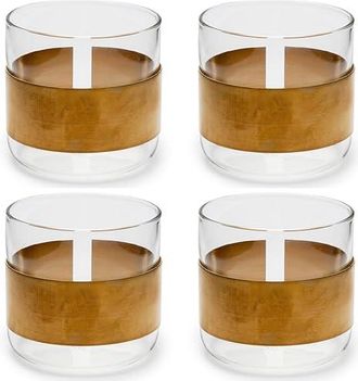 Serax Verre à eau en cuivre | Verre chimie en cuivre par Niels Datema | Verre transparent pour boissons froides | Convient pour la bière, le jus, leau