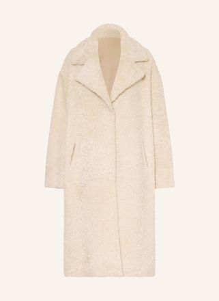 Arma Arma Ledermantel Delfina Zum Wenden weiss