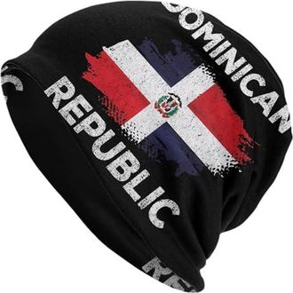 Generic Bonnet Tricoté Drapeau du Costa Rica Douillet Beanie Tricoté Léger Casquette Docker pour À Pied Sports Hiver