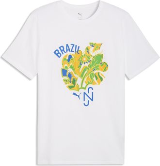 Puma Neymar Jr Brasilien Passion T-Shirt Herren, Accessoires, Wei&szlig;, XXL