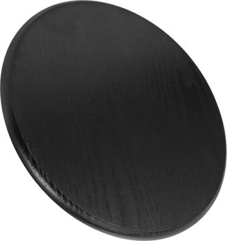 Lurrose Runder Holzstuhl Sitzfläche Ersatzplatte Robustes Massivholz Rundes Sitzbrett für Kantinenhocker Einfache Montage Kratzfest Glatte Oberfläche Langlebi