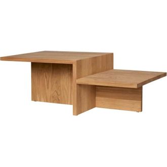 Ferm Living [GEBRAUCHT] B-Ware Ferm Living Couchtisch Tisch Wohnzimmertisch Eiche Ge&ouml;lt Designm&ouml;bel