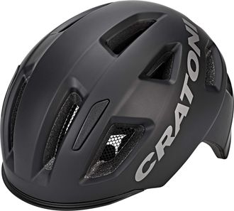 Cratoni Unisex - Erwachsene C-Pure (City) Fahrradhelm, Schwarz, One Size