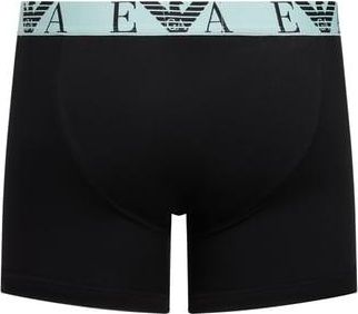 Emporio Armani Lot de 3 boxers en coton m&eacute;lang&eacute;