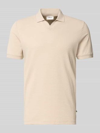 s.Oliver Red Label Regular Fit Poloshirt aus Baumwoll-Mix