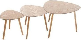 Atmosphera Atmosphera - Tables gigognes Mileo L39 47 60cm cr&eacute;ateur dint&eacute;rieur