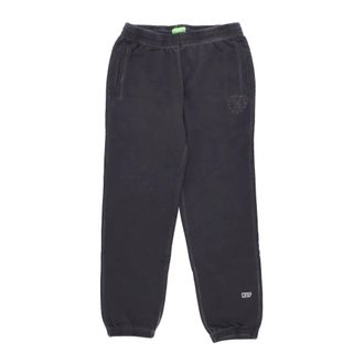HUF Galaxies Faded Fleece Trainingshose - - Trousers - Herren - Grau - L
