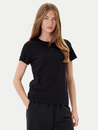 Pinko T-Shirt Bussolotto 100355 A2RD Schwarz Regular Fit