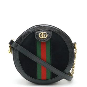 Gucci Pre-owned Leder Schultertasche - - Pre-owned - Damen - Schwarzk - ONE SIZE