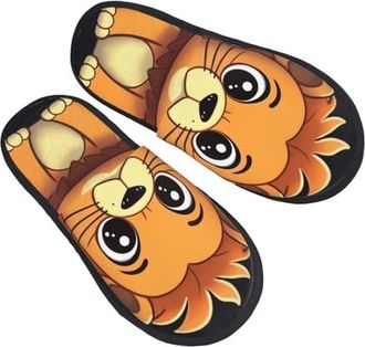 Generic Slippers Lion De Dessin Animé Mignon Anti Odeur Pantoufles Antidérapantes Chaussons Pour Voyage De Camping Hôtels L