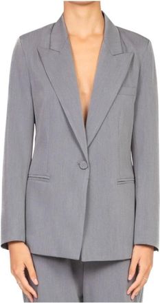 Vicolo Femme, Vestes, Gris, Taille: 42 FR Blazer Crois&eacute;