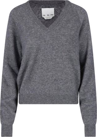 SA SU PHI Kaschmir- Und Seidenpullover
