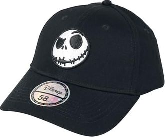 The Nightmare Before Christmas L&Eacute;trange No&euml;l De Monsieur Jack Jack Skellington Unisexe Casquette Noir 100% Coton