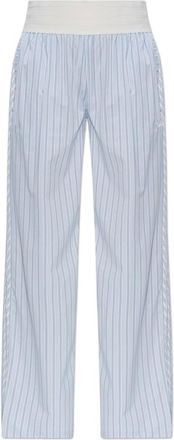 adidas Femme, Pantalons, Bleu, Taille: 38 FR Pantalon &agrave; Rayures