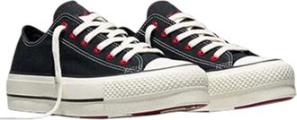 Converse Chuck Taylor Schuhe mit Plattform-Sohlen f&uuml;r Damen, Canvas (Schwarz)