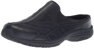 Easy Spirit Damen Traveltime234 Clogs, Marineblaues Leder, 40 EU Weit