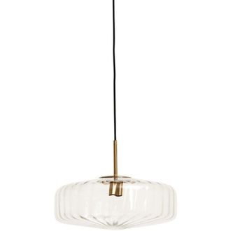 Light & Living H&auml;ngeleuchte - Pleat - transparent - glas - &oslash; - Light&living