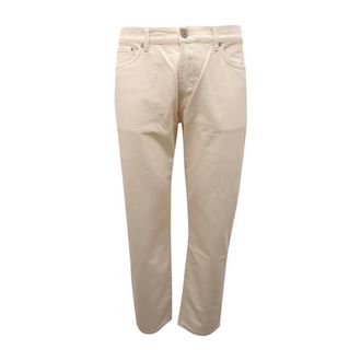 TELA GENOVA Entspannte italienische Hose - - Trousers - Herren - Wei&szlig; - W30