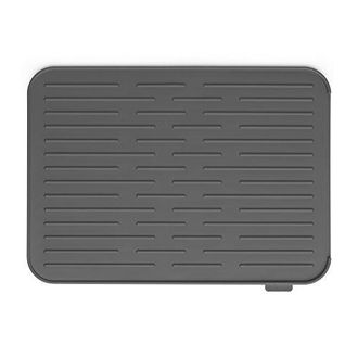 Brabantia Tapis Egouttoir, Gris Foncé, 43,8 x 32,5 x 0,9 cm